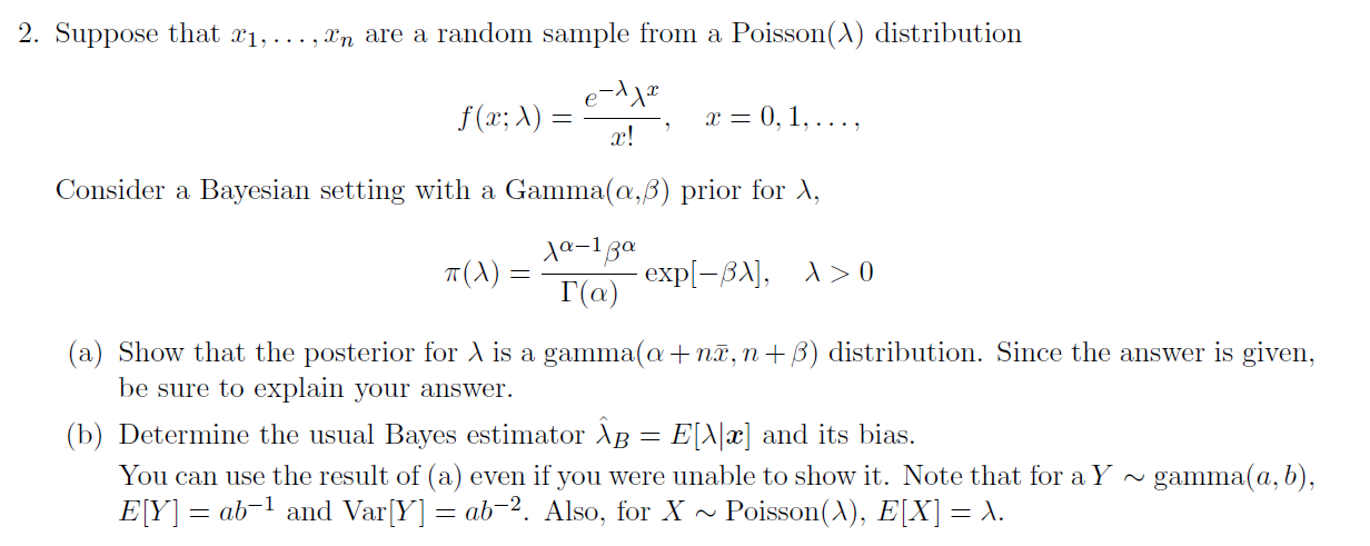 Solved Suppose that x1,…,xn are a random sample from a | Chegg.com