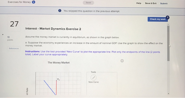 Solved Exercises for Money Saved Help Sove & Exit Submit 9 | Chegg.com