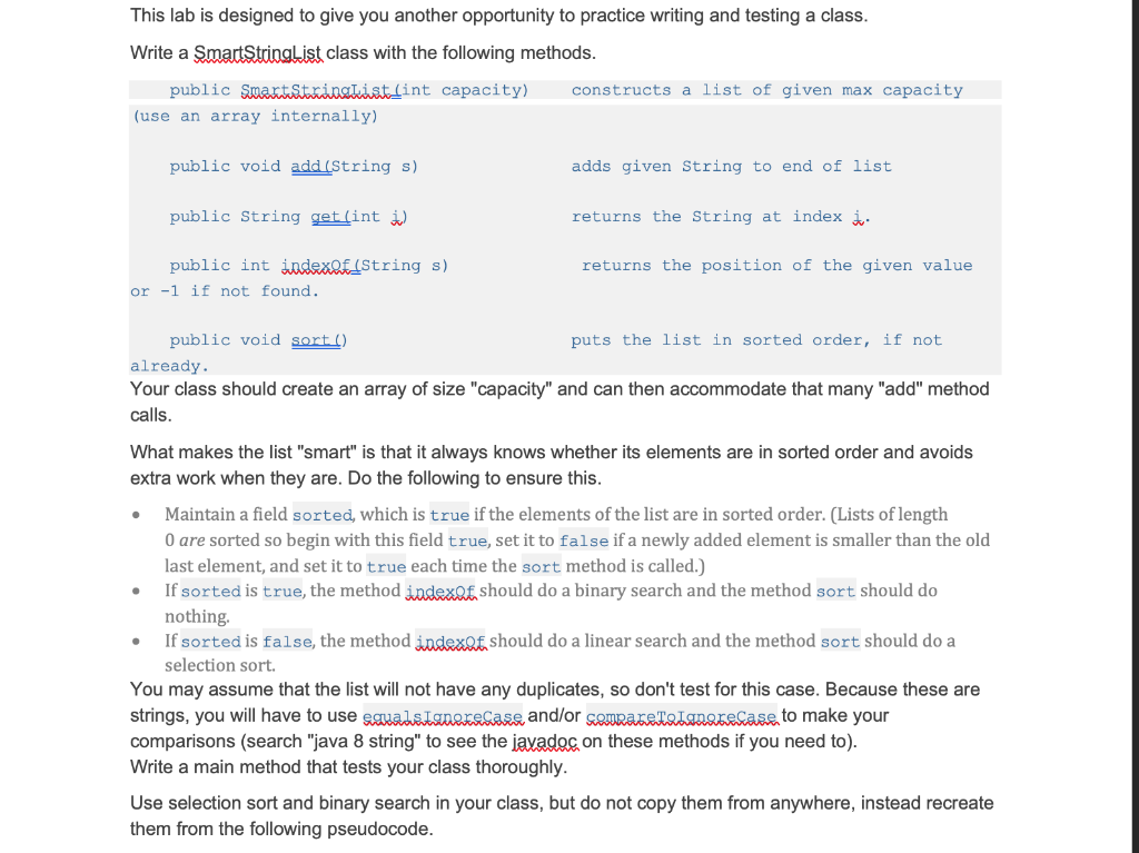 Solved This lab is designed to give you another opportunity | Chegg.com