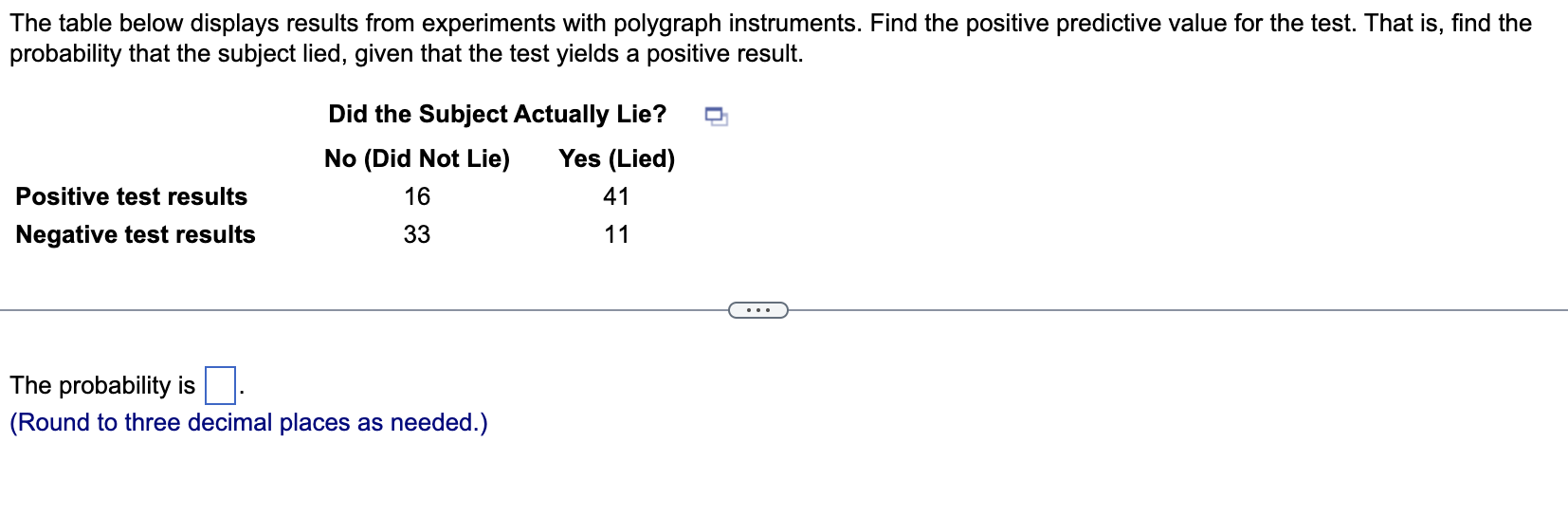 Solved The table below displays results from experiments | Chegg.com