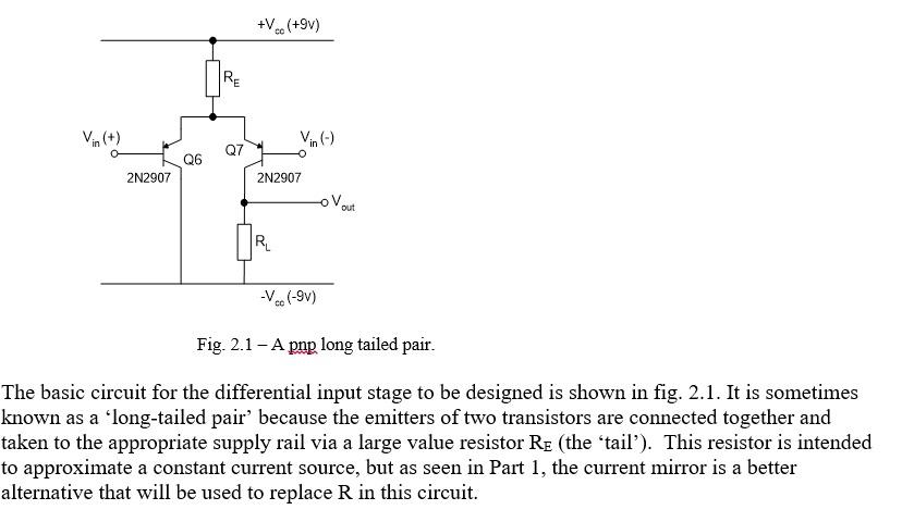 Solved Specification: 1. Differential input impedance | Chegg.com