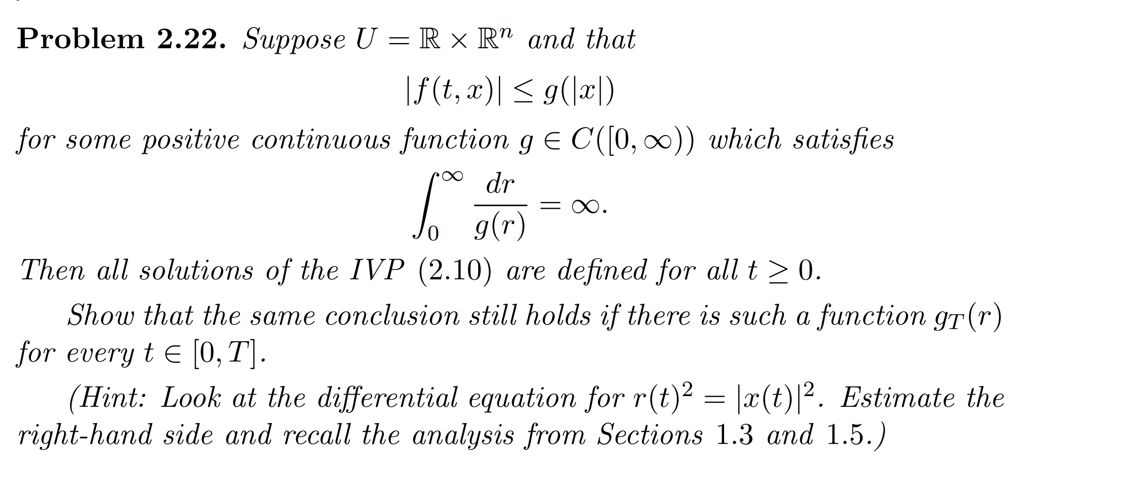 Solved - ~ Problem 2.22. Suppose U =R x RM and that X RN | Chegg.com
