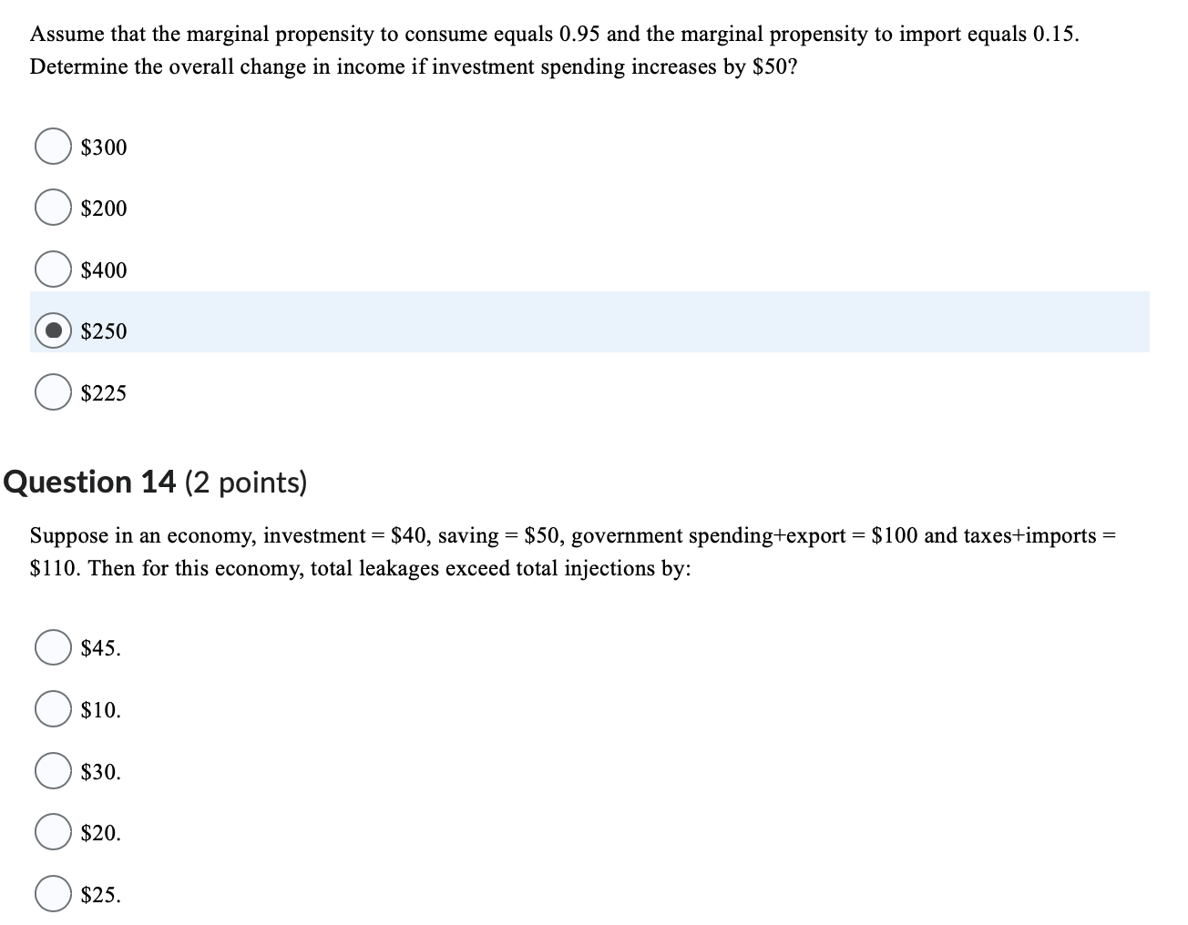 Solved Assume that the marginal propensity to consume equals | Chegg.com