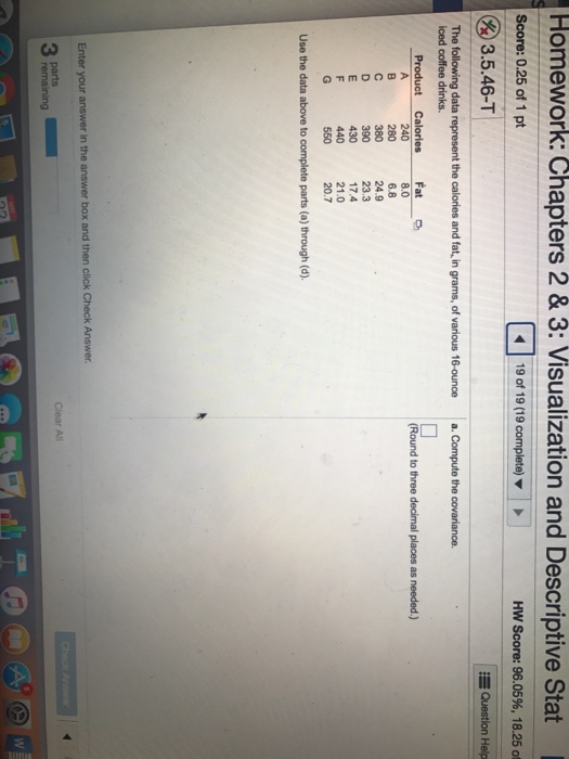 Solved Homework Chapters 2 And 3 Visualization And