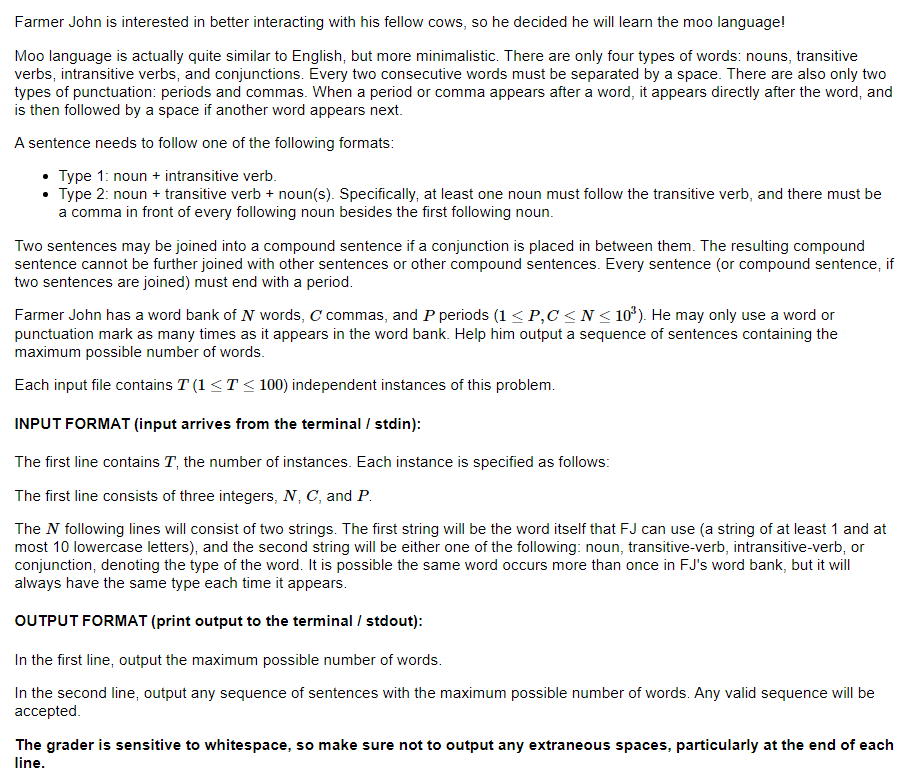 Solved Write code in Java that'll solve the problem (make | Chegg.com
