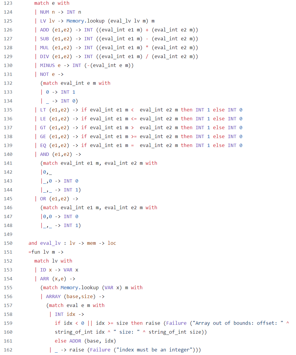 Solved Making translator.ml and optimizer.ml(from given | Chegg.com
