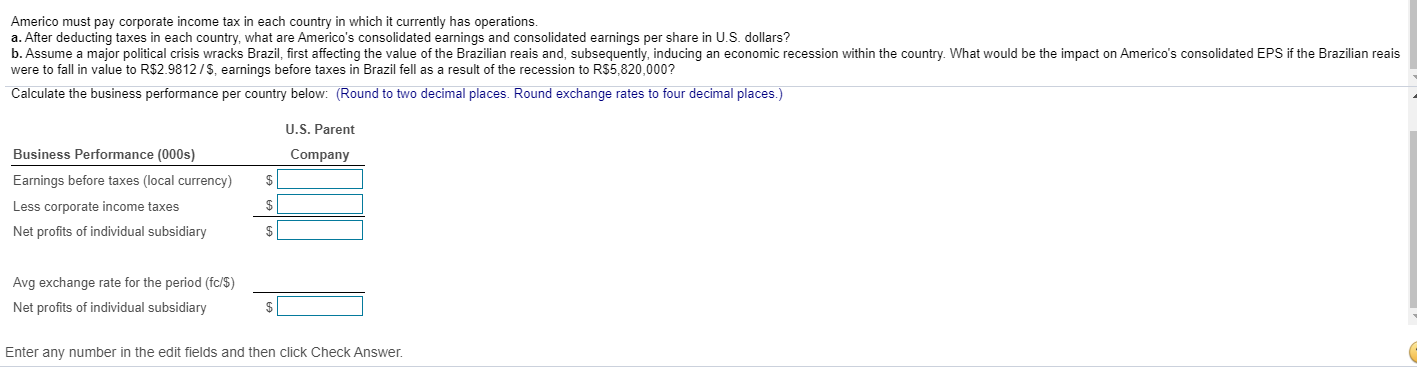 Solved Problem 1-12 (algorithmic) Question Help Americo's | Chegg.com Solved Problem 1-12 (algorithmic) Question Help Americo's | Chegg.com