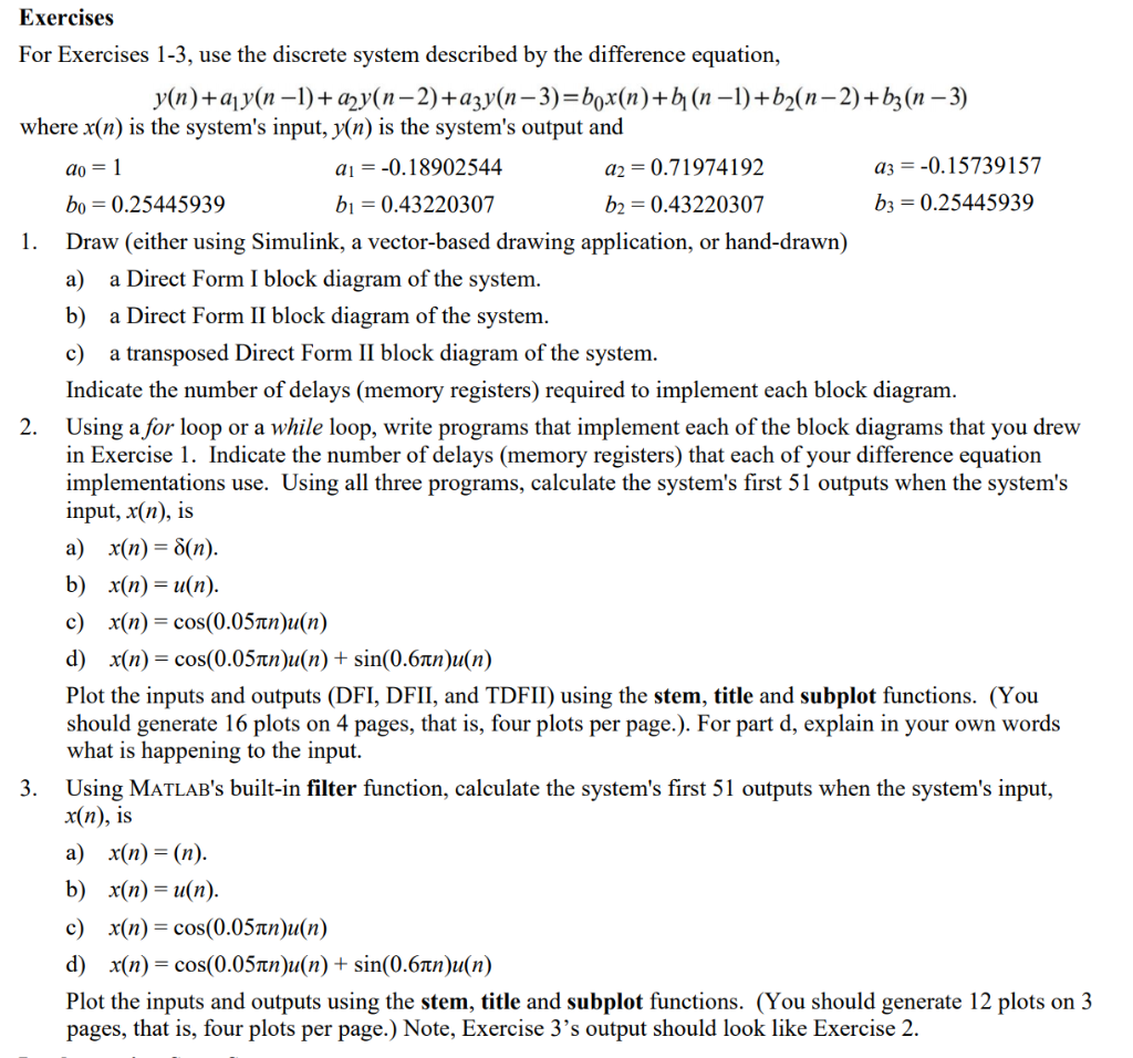 Solved I can't figure out if my Matlab code for all of | Chegg.com