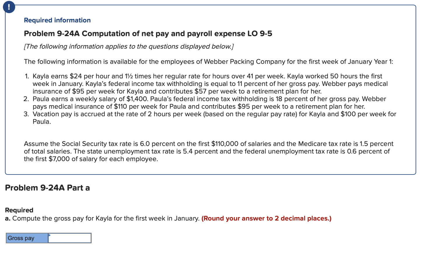 Solved Required information Problem 9-24A Computation of net | Chegg.com