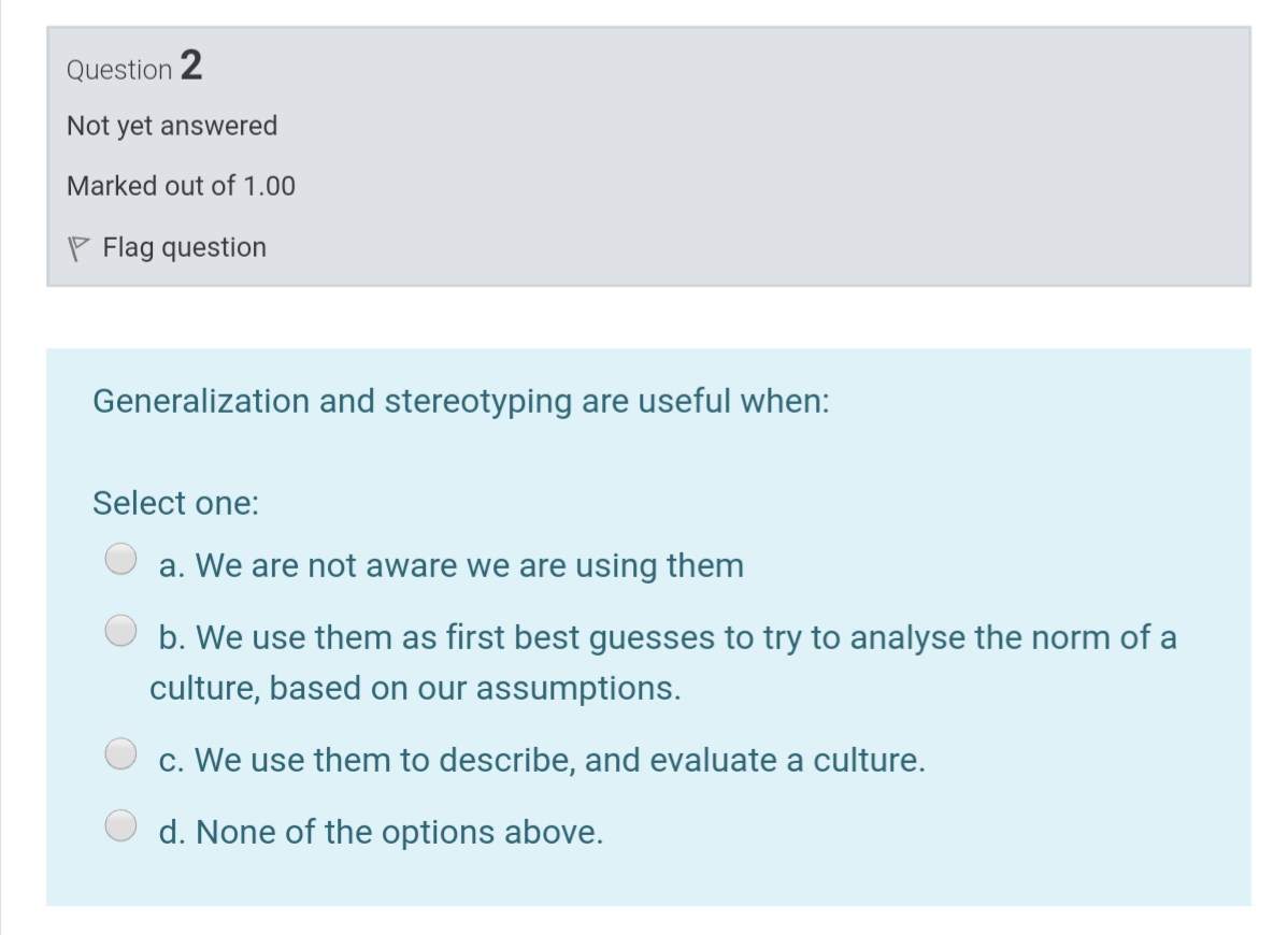 Solved Question 1 Not yet answered Marked out of 1.00 P Flag | Chegg.com