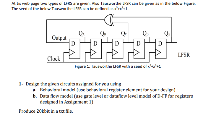 Solved At tis web page two types of LFRS are given. Also | Chegg.com