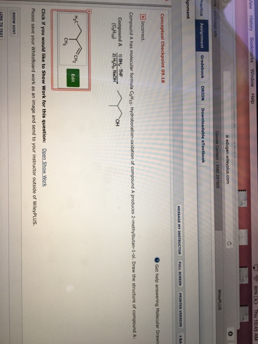 Solved Compound A has molecular formula of C5 H10. | Chegg.com