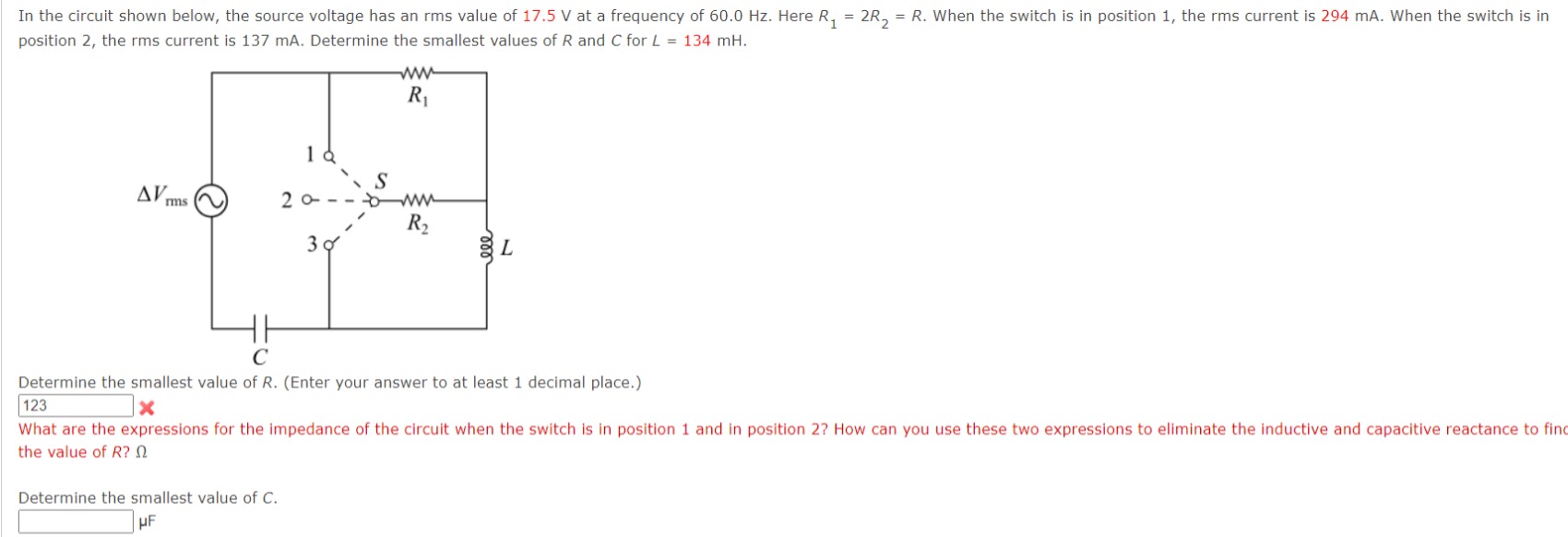 Solved Please help ASAP! position 2, ﻿the rms | Chegg.com