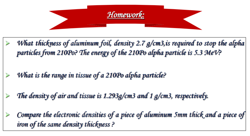 Solved Homework: What thickness of aluminum foil, density | Chegg.com