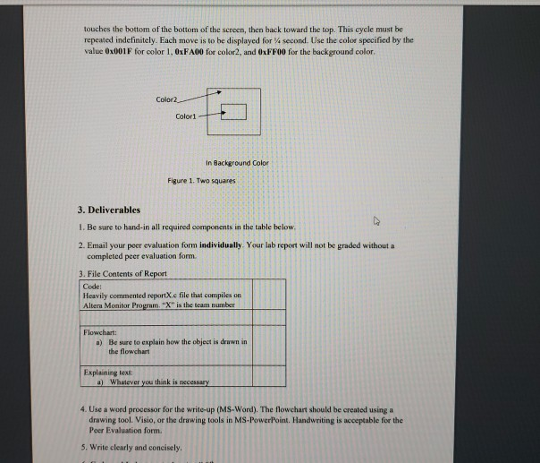 4. Code must be compiled using Altera Monitor Program | Chegg.com
