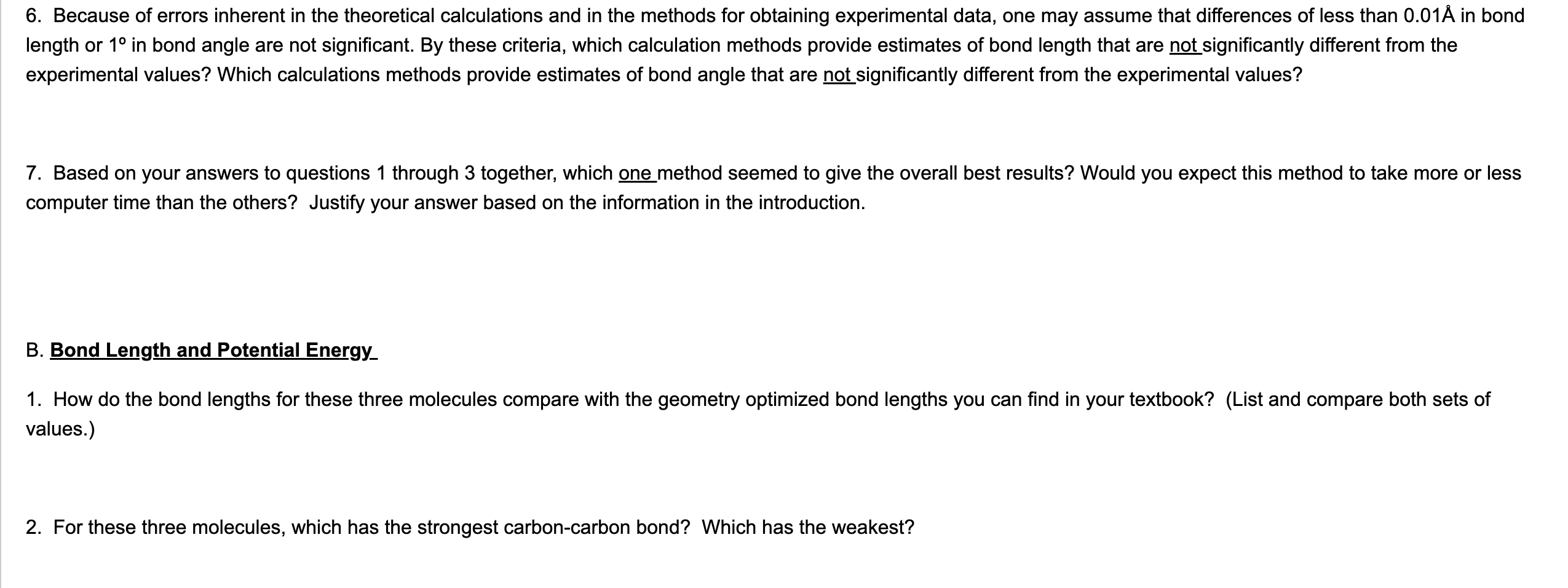 Solved 6. Because of errors inherent in the theoretical | Chegg.com