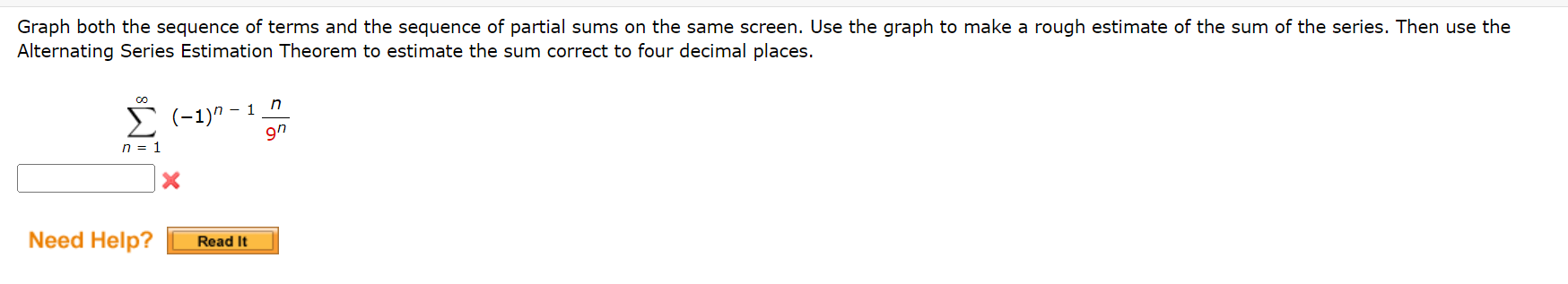 Solved Graph Both The Sequence Of Terms And The Sequence Of 