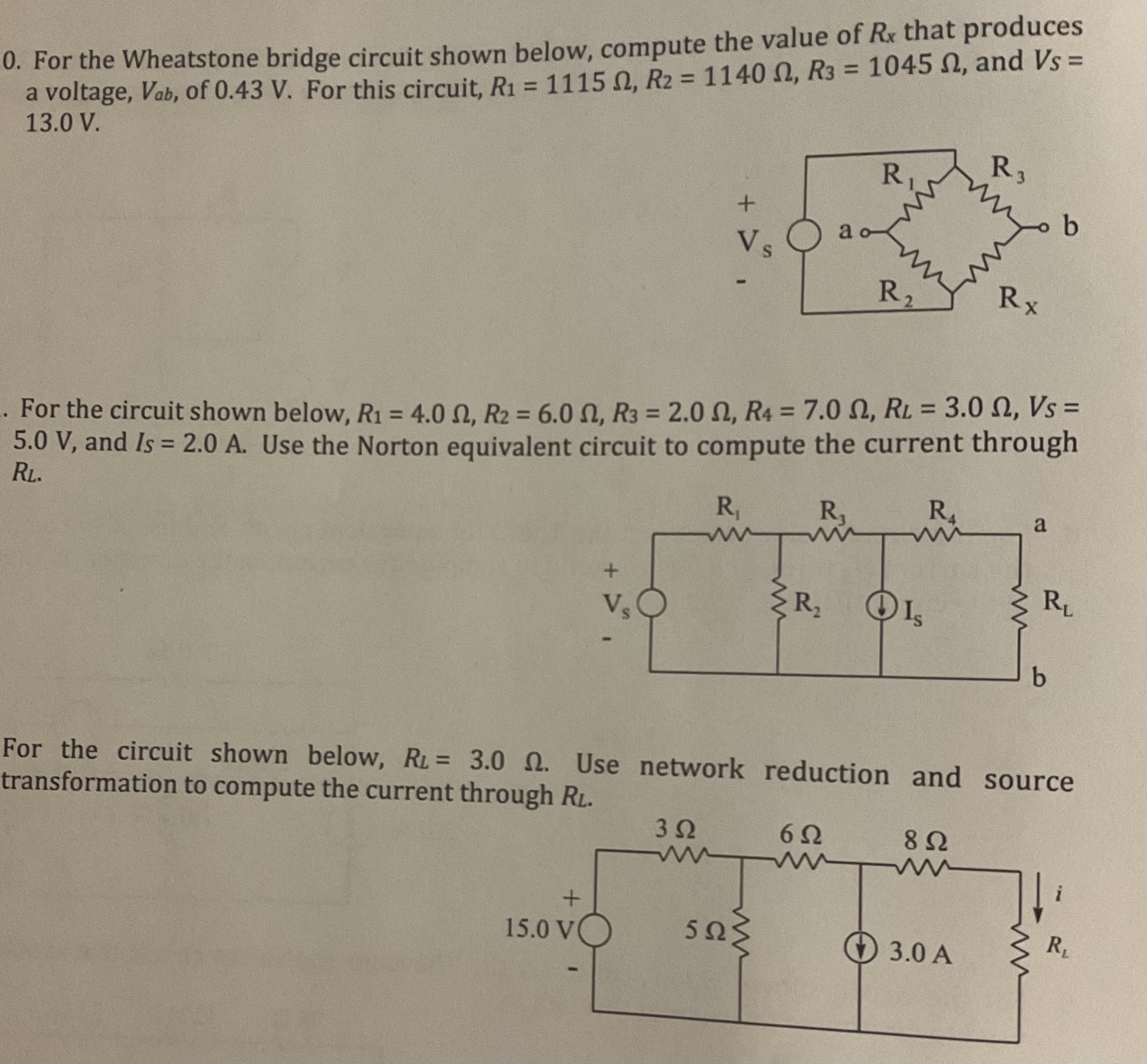 Solved or the circuit shown below, use mesh current analysis | Chegg.com