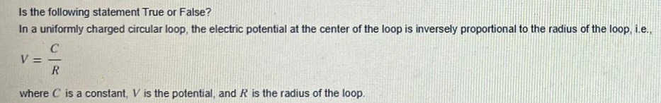 Solved Is the following statement True or False? In a | Chegg.com