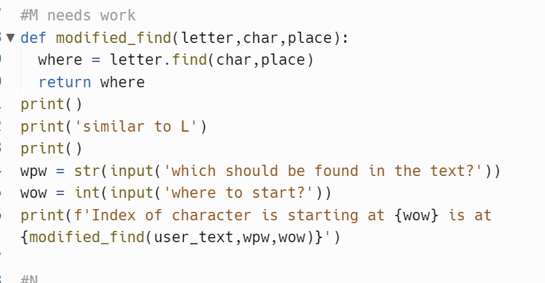 Solved \#J needs work def uses_all(letter,str): count = word | Chegg.com