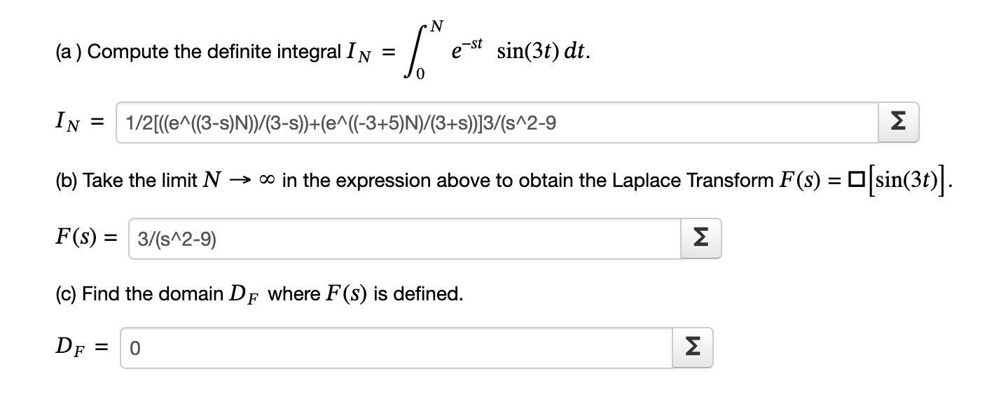 Solved (a) Compute the definite integral | Chegg.com