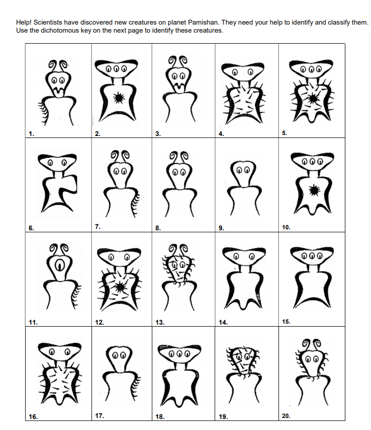 Solved Help! Scientists have discovered new creatures on | Chegg.com