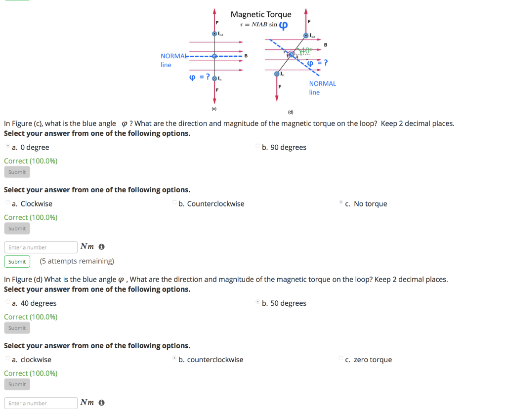 Solved RHR1 on Current Loop - Magnetic Torque This figure | Chegg.com