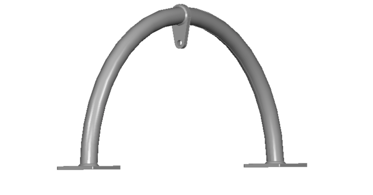 3D Orbit Welded Connection WW M M = 1000 kg E = | Chegg.com