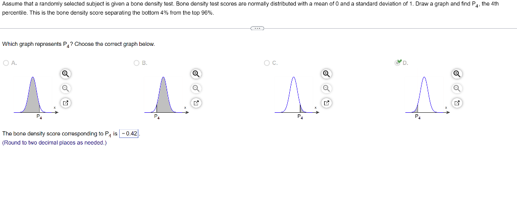 Solved Which graph represents P4 ? Choose the correct graph | Chegg.com