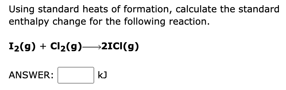 Solved The standard heat of formation for BaO(s) is −554 | Chegg.com