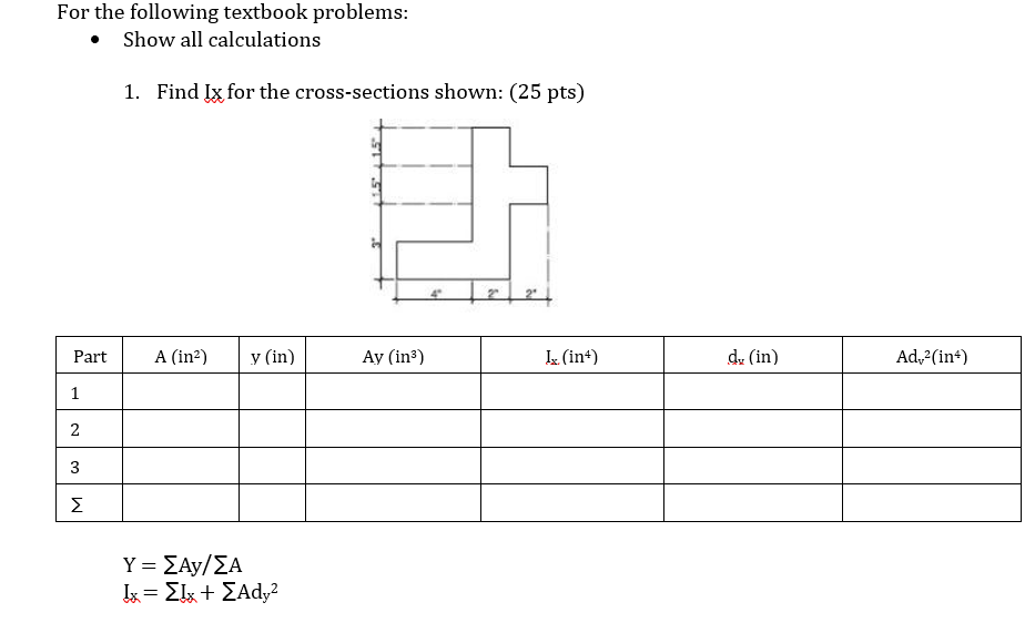 Solved For the following textbook problems: Show all | Chegg.com