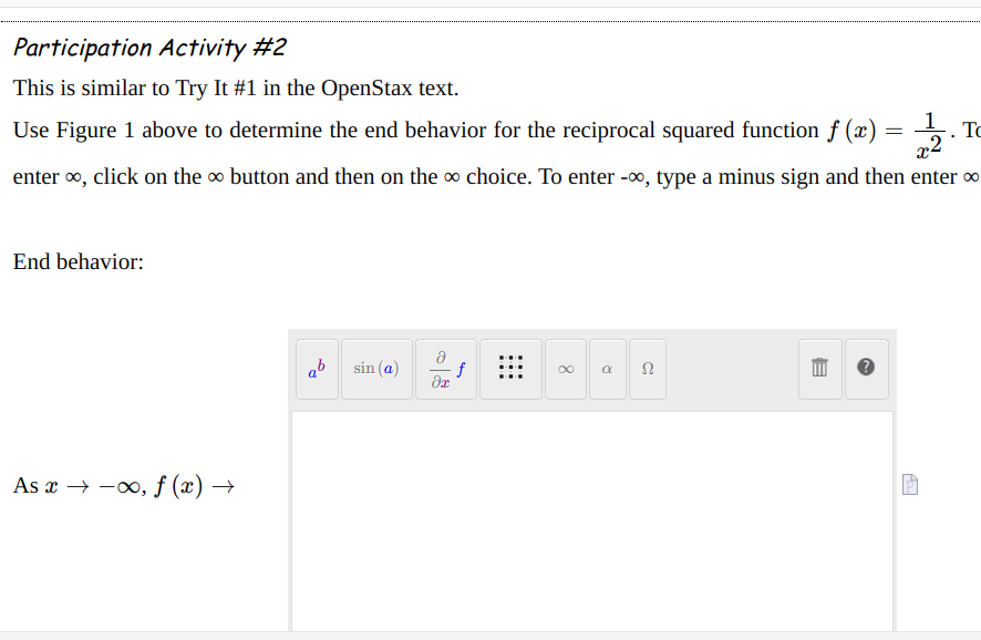 Solved Participation Activity #1 This is similar to Try It | Chegg.com