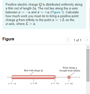 Solved Positive electric charge Q is distributed uniformly | Chegg.com