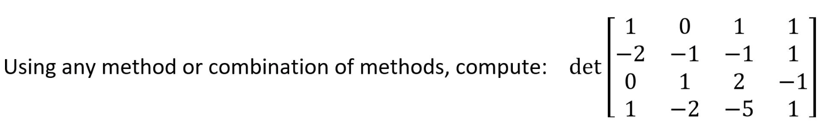Solved Using any method or combination of methods, compute: | Chegg.com