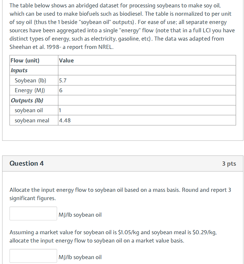 Solved The table below shows an abridged dataset for | Chegg.com