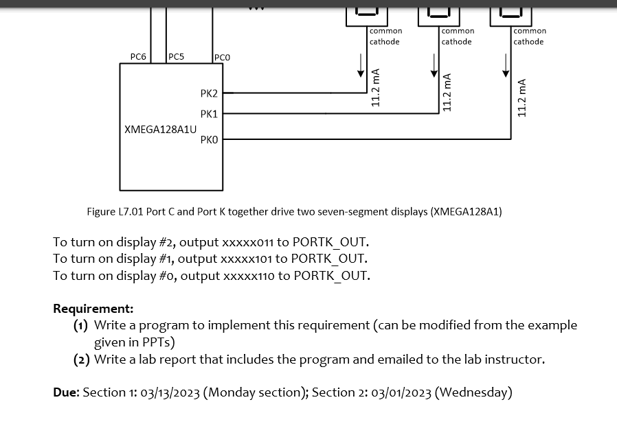 Solved Subject Three Digit Seven Segment Display 6551