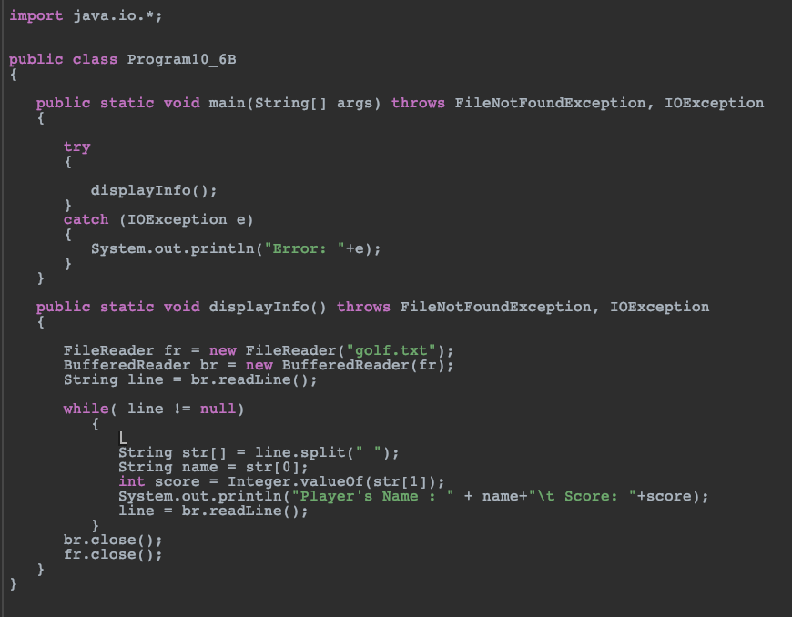 Solved import java.io.*; import java.util.Scanner; public | Chegg.com