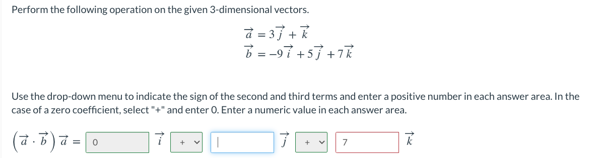Solved Perform the following operation on the given | Chegg.com