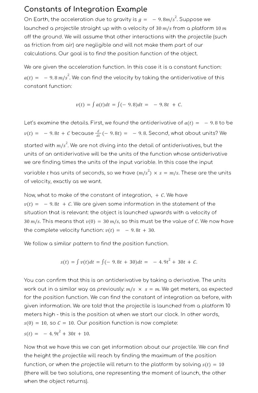 Solved Exercise 2 A car is travelling at a constant velocity | Chegg.com