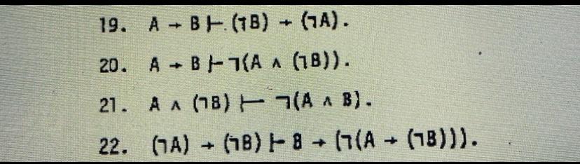 Solved Give Formal Proofs Of The Remaining 3 Laws Of De