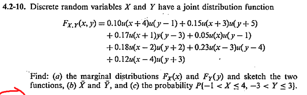 Solved 2-10. Discrete random variables X and Y have a joint | Chegg.com