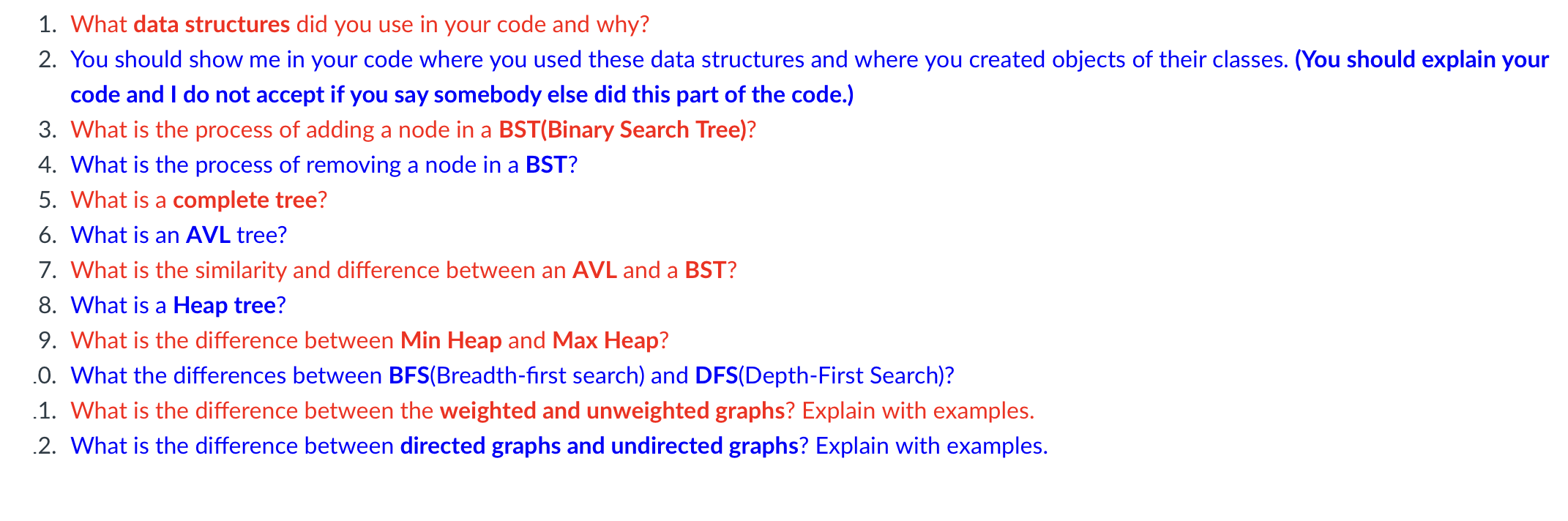 Solved Important: 1. You should submit all files you used in | Chegg.com