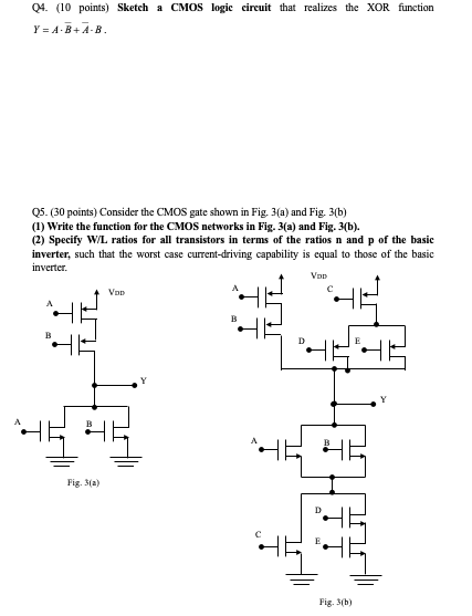 Solved 04. (10 points) Sketch a CMOS logic circuit that | Chegg.com