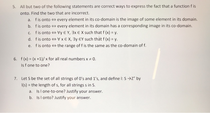 Solved All but two of the following statements are correct | Chegg.com