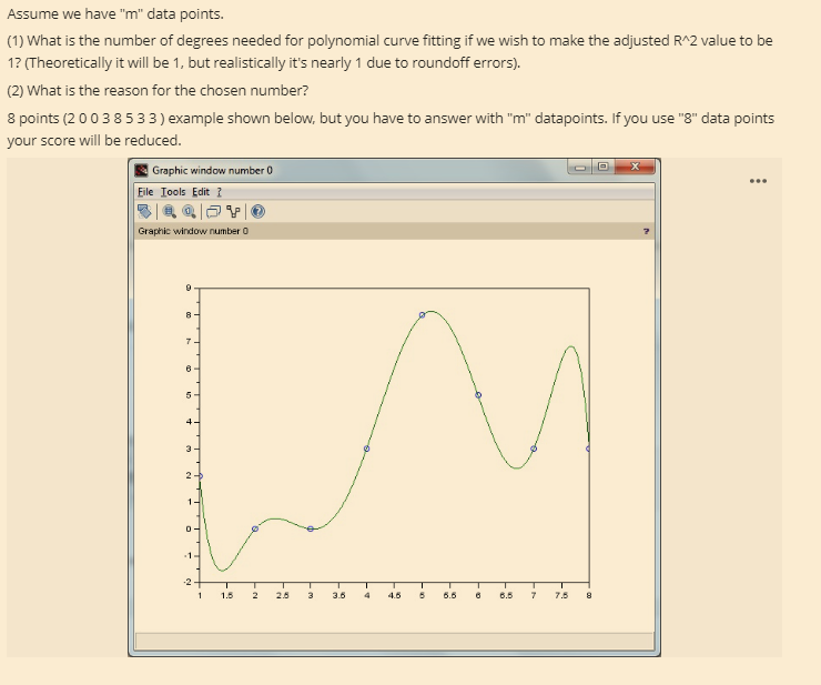 Solved Assume we have "m" data points. (1) What is the | Chegg.com