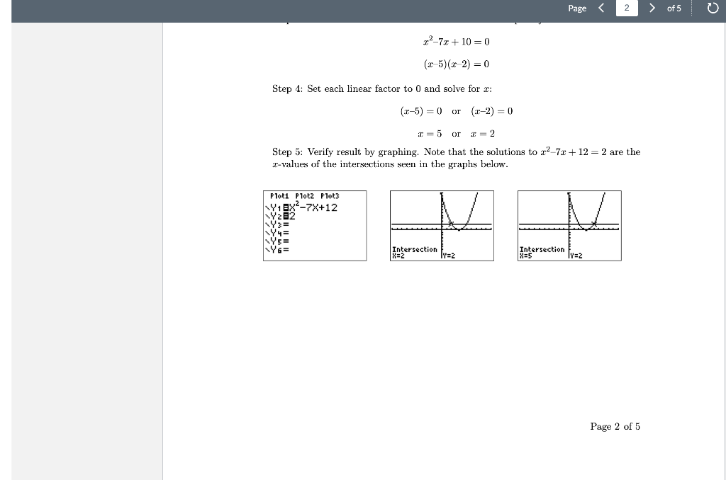 Solved 1. Use an appropriate factoring method to solve each | Chegg.com