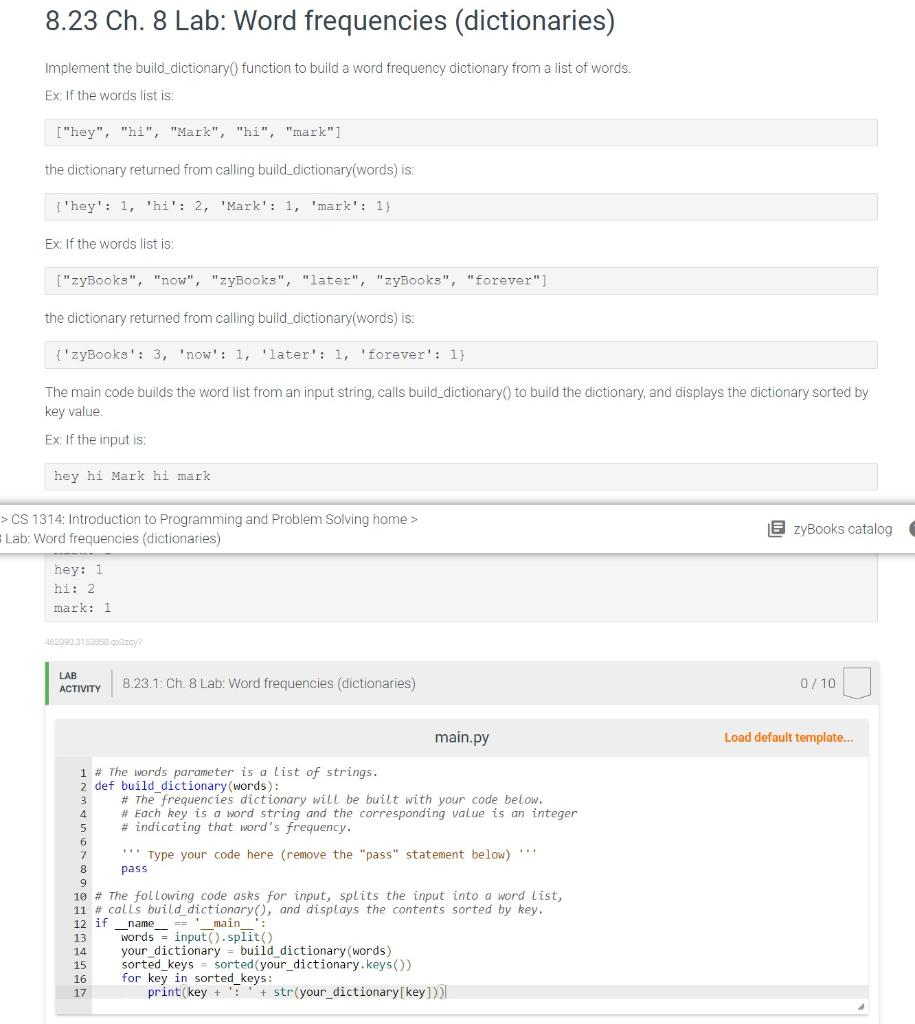 Solved CS 1314: Introduction to Programming and Problem | Chegg.com