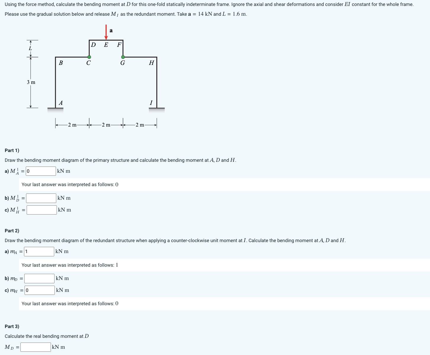 Solved Please use the gradual solution below and release MI | Chegg.com