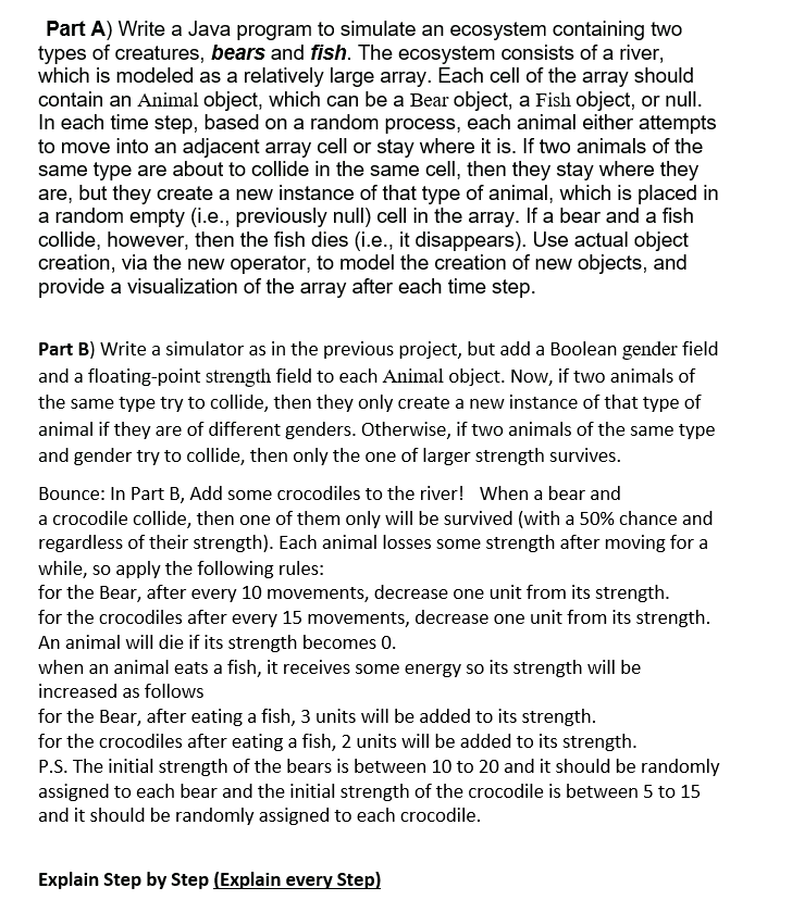 Solved I only need the B and Bounce part. But I send the | Chegg.com