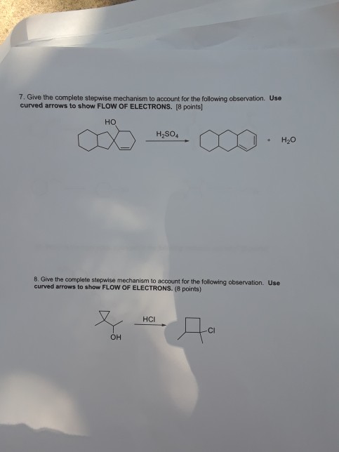 Solved can you provide a complete stepwise mechanisms for | Chegg.com